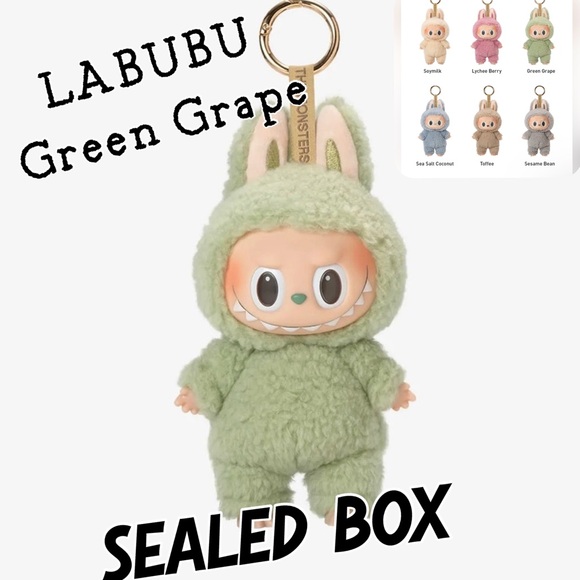 POP MART | Toys | Labubu Green Grape By Pop Mart Sealed Box | Poshmark